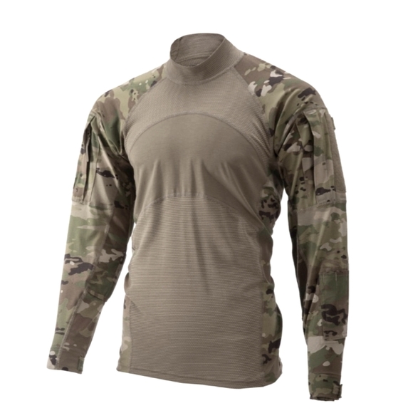 Massif | Shirts | Massif Army Combat Shirt Ocp Camouflage Long Sleeve ...